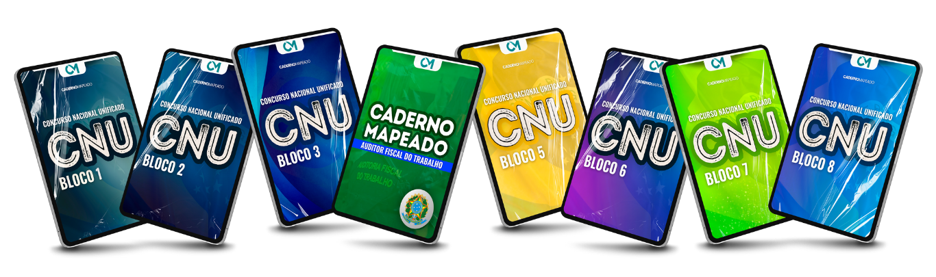Todos os blocos CNU 30 dias – Caderno Mapeado